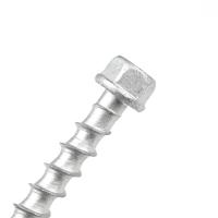 China Self Anchor Bolt M6 75mm Hex Head for Concrete Wall and Light-Gauge Steel Fixing for sale