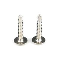 China Customized 4.8mm Wafer Head Phillips Drive Screws 304 Stainless Steel Self Drilling Screw for sale