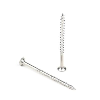 China 65mm Phillips Bugle Head Deck Wood Screw Durable Coated Stainless Steel for Floor for sale
