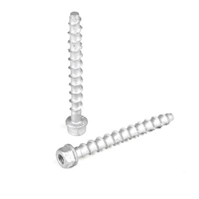 China Stainless Steel Thread Rod Hanger Flange Hex Head Self Tapping Concrete Anchor Bolt for sale