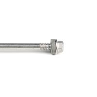 China HEX 5.5x243mm Stainless Steel 410 Self-Drilling Screws with EPDM Washer Double Thread 7 Point for sale