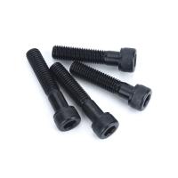 China DIN 912 Black Oxide Fillister Socket Hex Bolt 12.9 Grade Alloy Steel Cap Head Bolts for sale