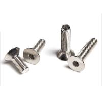 China Plain DIN7991 A2-70 Flat Countersunk Ss304 Hex Socket Full Threaded Bolt M8 M10 for sale