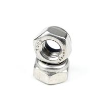 China Standard Stainless Steel 316 Din985 Hex Insert Nylon Self Locking Nuts for Manufacturing Industry for sale