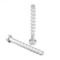 China Flange Hex Head M12 125mm Carbon Steel Masonry Concrete Screws Heavy Duty Masonry Bolts for sale