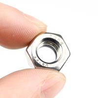 China Customizable A4 Stainless Steel Nylon Insert Self Locking Hex Nut M8 1.25mm with Options for sale