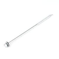 China Ss410 Hex Washer Head Self Drilling Screw with EPDM Washer 6.3x180mm and Zinc Coating for sale