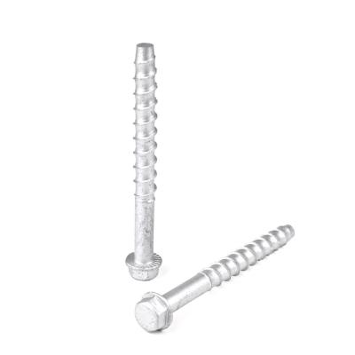 China Rail Traffic Self Drilling Anchors Screws Concrete M12 150mm for Easy Installation for sale