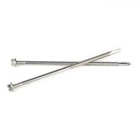 China Double Thread 5.5x138 Stainless Steel Sus 410 Self Drilling Screw for Wood Structure for sale