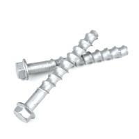 China 100% QC Tested M12 Concrete Screw Bolts for Concrete Wall and Light-Gauge Steel Fixing for sale