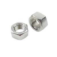 China 100% QC Tested DIN934 Hex Nut A2 70 Stainless Steel 304 Nut M2-M30 for Customizable for sale