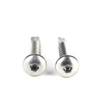 China Stainless Steel Hex Socket Pan Head Self Drilling Screw for Metric Measurement System for sale