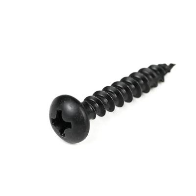 China 100% QC Tested 20mm Black Galvanized Chipboard Screws for Wooden Floors Torx Drive for sale