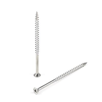 China 75mm Partial Thread Phillips Countersunk Head Chipboard Screw for Wooden Ceiling Partition for sale