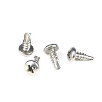 China Zinc Coated Treatment Stainless Steel Phillips Pan Head Self Drilling Screw for Metal for sale