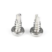 China Zinc Coated Treatment Stainless Steel Phillips Pan Head Self Drilling Screw for Metal for sale
