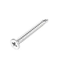 China Top Ss410 Phillips Cross Recess Csk Flat Head Stainless Steel Self Drilling Screws for sale