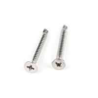 China Top Ss410 Phillips Cross Recess Csk Flat Head Stainless Steel Self Drilling Screws for sale