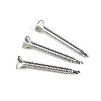 China Top Ss410 Phillips Cross Recess Csk Flat Head Stainless Steel Self Drilling Screws for sale