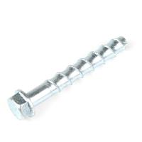 China 100mm M16 Carbon Steel Zinc Plating HEX Head Concrete Screw Bolt for 100% QC Test for sale