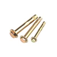 China Expansion Wedge Anchor Bolt Steel Grade 4.8 M6 M8 M10 M12 Hex Bolt Sleeve Expansion Anchor for sale