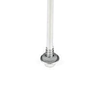 China Ruspert Finish 5.5x140mm 410 SS Hexagon Head Self Drilling Screw for Roofing Insulation for sale