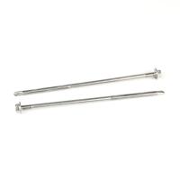 China Double Thread Washer Hex Head Self Drilling Screws Stainless Steel for INCH Measurement for sale