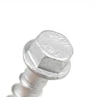 China M10 65mm Metric Carbon Steel Hex Anchor Concrete Bolt for Elevator Polyurethane Buffer for sale