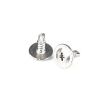 China Standard Sus410 Stainless Steel Phillips Wafer Head Self Drilling Screws for Metal for sale