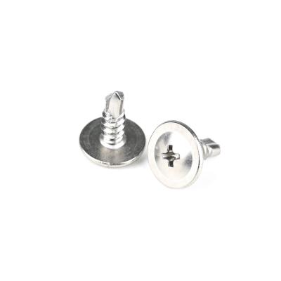 China Standard Sus410 Stainless Steel Phillips Wafer Head Self Drilling Screws for Metal for sale