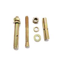 China M6-M20 Expansion Screws Anchor Bolt Yellow Zinc Plated Expansion Bolts for Elevators for sale