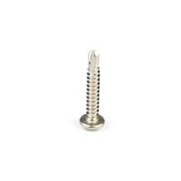 China Installation SUS304 Stainless Steel Metal Phillips Cross Recessed Pan Head Self Drilling Screws for sale