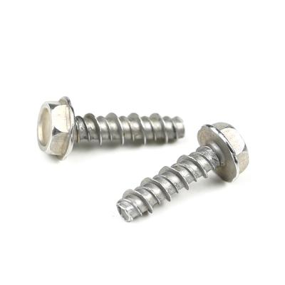 China Durable Stainless Steel 410 Hex Head High Low Thread Metal Drywall Screws Wood Tornillos for sale