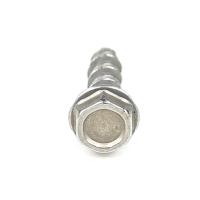 China Durable Stainless Steel 410 Hex Head High Low Thread Metal Drywall Screws Wood Tornillos for sale