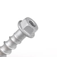 China Customized M10 60mm Stainless Steel Hex Flange Thread Rod for Concrete Anchor Bolts for sale