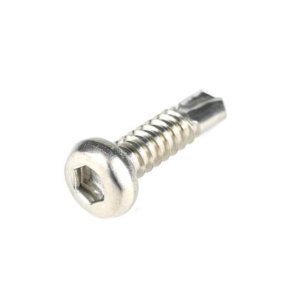 China Zinc Drywall Trim Roofing Self Drilling Steel Screws For Wood Guardrail With Firm Structure for sale