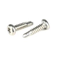 China Zinc Drywall Trim Roofing Self Drilling Steel Screws For Wood Guardrail With Firm Structure for sale