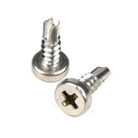 China Metric Customized Inox Fillister Head Phillips Self Drilling Screw Stainless Steel Tornillos Para Metal for sale