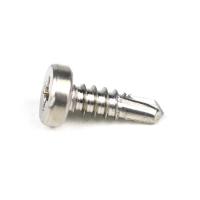China Metric Customized Inox Fillister Head Phillips Self Drilling Screw Stainless Steel Tornillos Para Metal for sale
