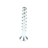 China Metric White Zinc Plated M8 Self Drilling Masonry Anchors Screws for Concrete Standard for sale