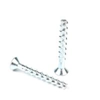 China Metric White Zinc Plated M8 Self Drilling Masonry Anchors Screws for Concrete Standard for sale