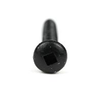 China Black Ruspert Coating Stainless Steel Square Pan Head Wood Timber Screws for sale