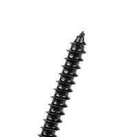 China ZINC Black Stainless Steel Square Countersunk Flat Head Wood Screws for sale