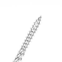 China Torx Drive 75mm Timber Screws in 316 Stainless Steel for Heavy-Duty Wood Construction for sale