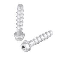 China SUS410/SUS410 SUS304/10B21/1022 Hexagonal Flange Bolt Anchor Rod Thread Bolt M10 60mm for sale