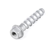 China SUS410/SUS410 SUS304/10B21/1022 Hexagonal Flange Bolt Anchor Rod Thread Bolt M10 60mm for sale