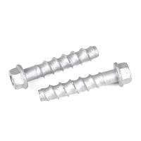 China SUS410/SUS410 SUS304/10B21/1022 Hexagonal Flange Bolt Anchor Rod Thread Bolt M10 60mm for sale