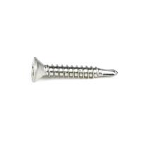 China Steel Phillips Cross Recess Countersunk Flat Head Self Drilling Screw for Metal Fastening for sale