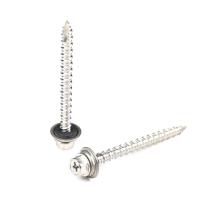 China 60mm Stainless Steel Vis Autotaraudeuse with Torx Drive and Phillips Washer Hex Head for sale
