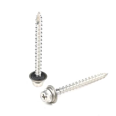 China 60mm Stainless Steel Vis Autotaraudeuse with Torx Drive and Phillips Washer Hex Head for sale